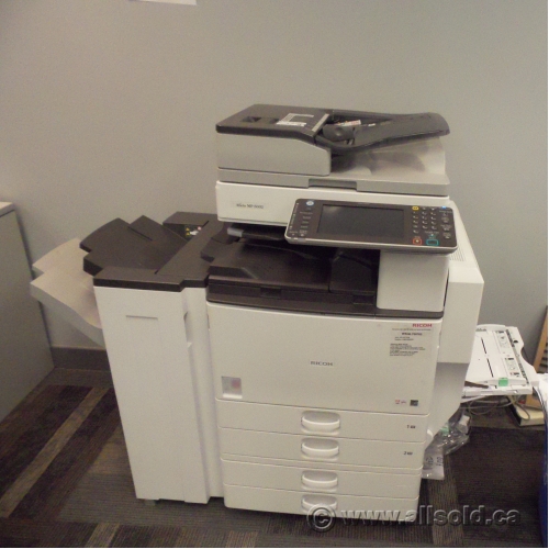 Ricoh Aficio MP5002 B&W Laser Printer, Copier, Scanner - Allsold.ca - Buy & Sell Used Office ...